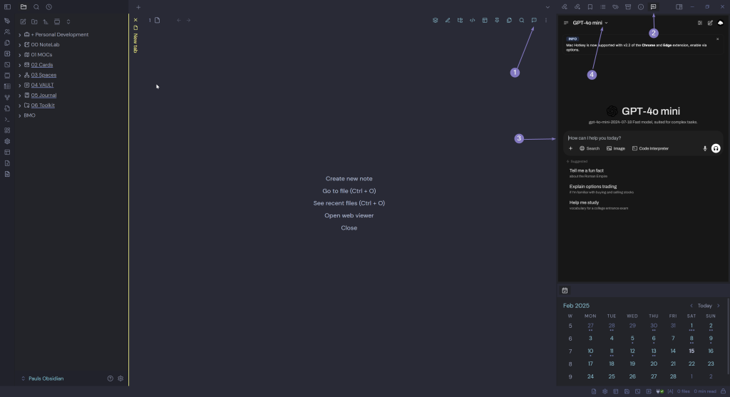 How to Setup Obsidian AI Tools